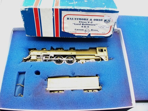Custon Brass NJ LORD BALTIMORE Class V-2 B&O 4-6-4 steam engine ...