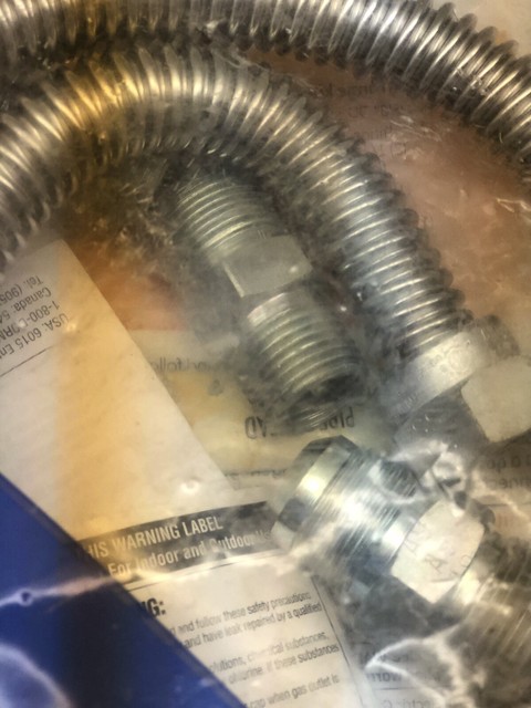 GE Universal Gas Range Installation Kit 5/8" OD X 36" PM15X109 for sale ...