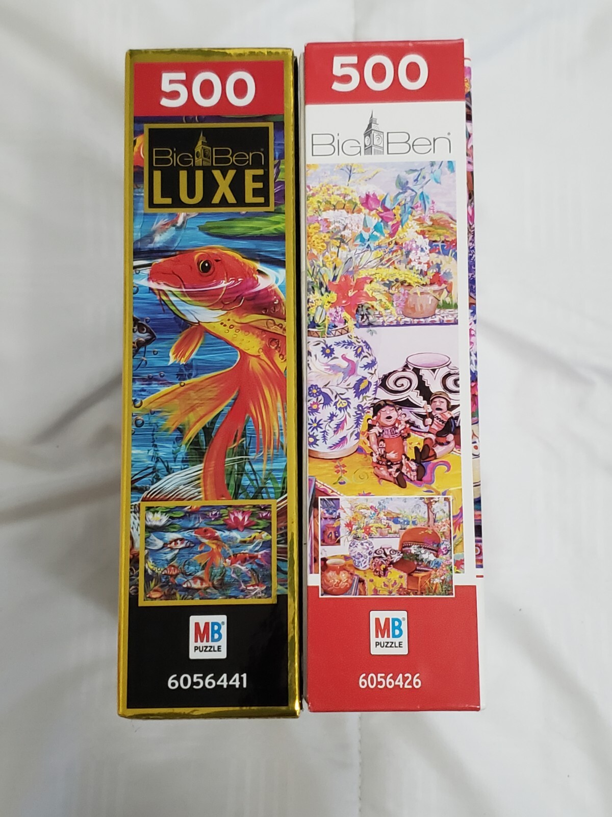 Set of 2 Big Ben Livingroom and LUXE Fish Jigsaw Puzzles 500 Piece | eBay