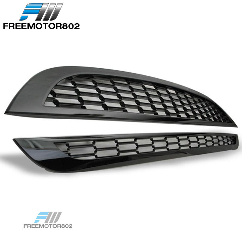 Fit 01-05 Mini Cooper R53 2DR Piano Grille ABS Grill | eBay