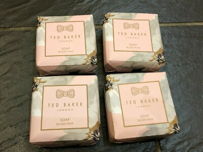 Ted Baker Blush Pink Soap 4 x 90g New | eBay UK
