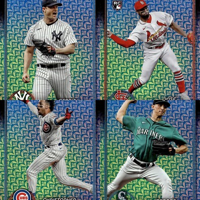 2024 Topps Series 1 Holiday Variation 1-350 You Pick Complete Your Set ...