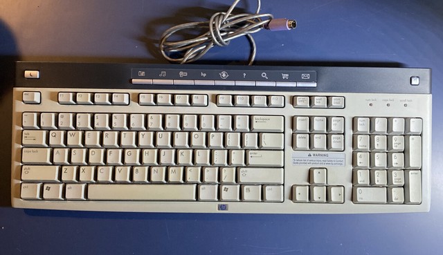 Keyboard Hewlett Packard Ps2 HP Vintage PC Computer for sale online | eBay