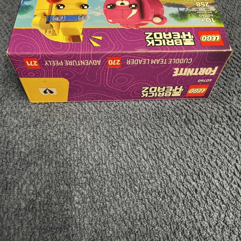 LEGO Brickheadz Fortnite 40760 Adventure Peely & Cuddle Team Leader New ...
