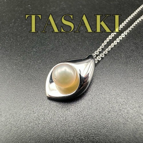 Tasaki Pearl Necklace Logo Rare Engraved 1226 Excellent Condition | eBay