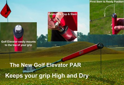 Golf Elevator PAR golf club stand.golf club prop.putter prop.Keep grip ...