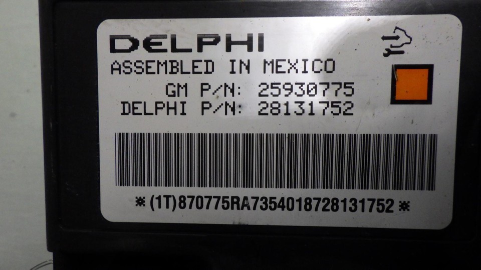 08 CHEVROLET HHR Body Control MODULE 25930775 | eBay
