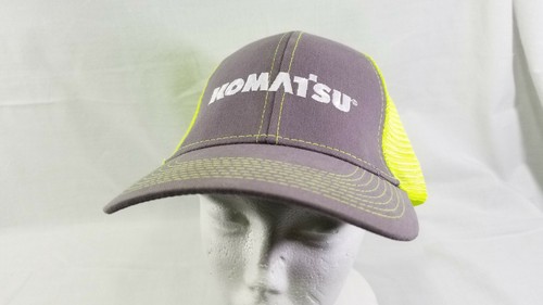 Komatsu Equipment Baseball Mesh Hat Cap Adjustable Platinum Series | eBay