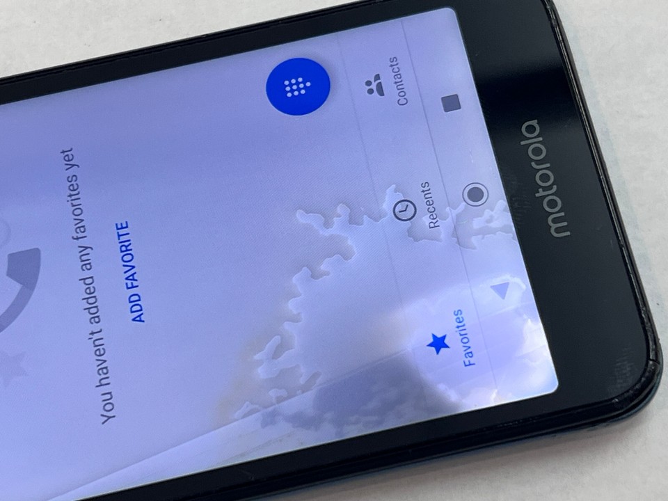 T-Mobile Motorola Moto E6 XT2005-3 4G LTE Smart Phone *SPOT IN LCD ...