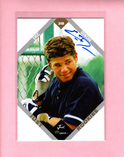 2003 Just Minors Just Rookies Auto /350 Eric Duncan #16 Rookie Auto RC ...