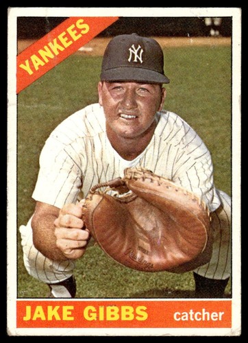 1966 Topps Jake Gibbs New York Yankees #117 | eBay