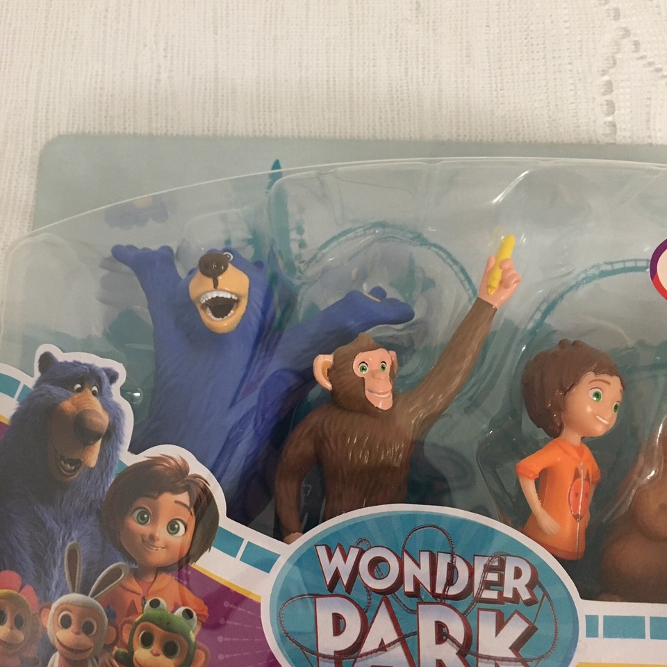 WONDER PARK MOVIE Character 5 Pack Set June Greta Boomer Peanut Gus ...
