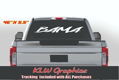 BAMA Decal Sticker South Turbo Diesel Truck Soot Crew Cab Funny Girl ...