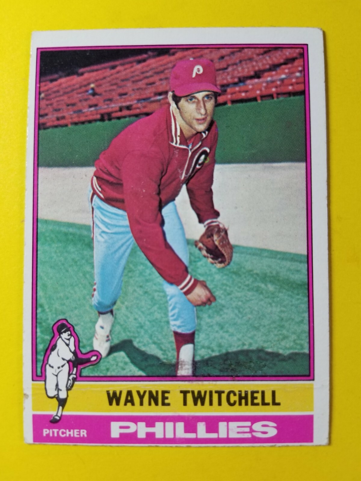 VINTAGE WAYNE TWITCHELL #543 PHILADELPHIA PHILLIES - 1976 TOPPS MLB ...