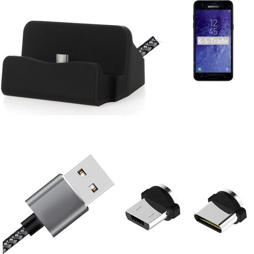 Station d'accueil pour Samsung Galaxy J3 Orbit + USB-Typ C et Micro-USB ...