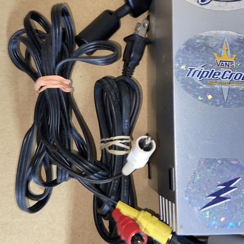 Sony Playstation 2 Silver PS2 FAT Console SCPH-50004 PAL Cables ...