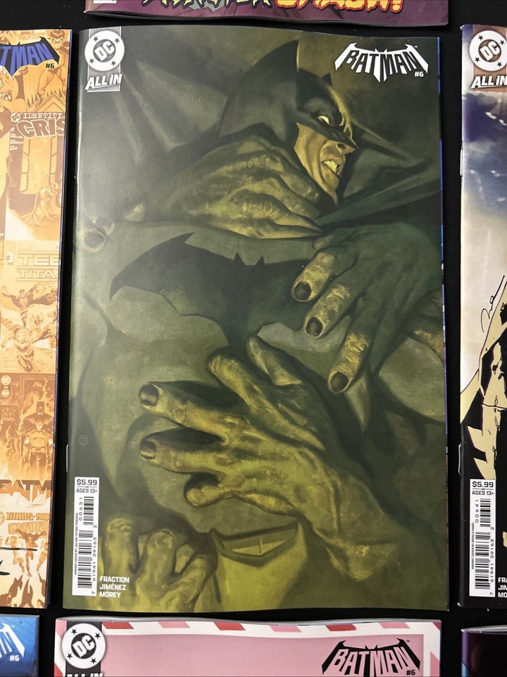 Batman #6 7 Cover Set / Lot Main Cover A + Variant B-G NM (DC Comics ...