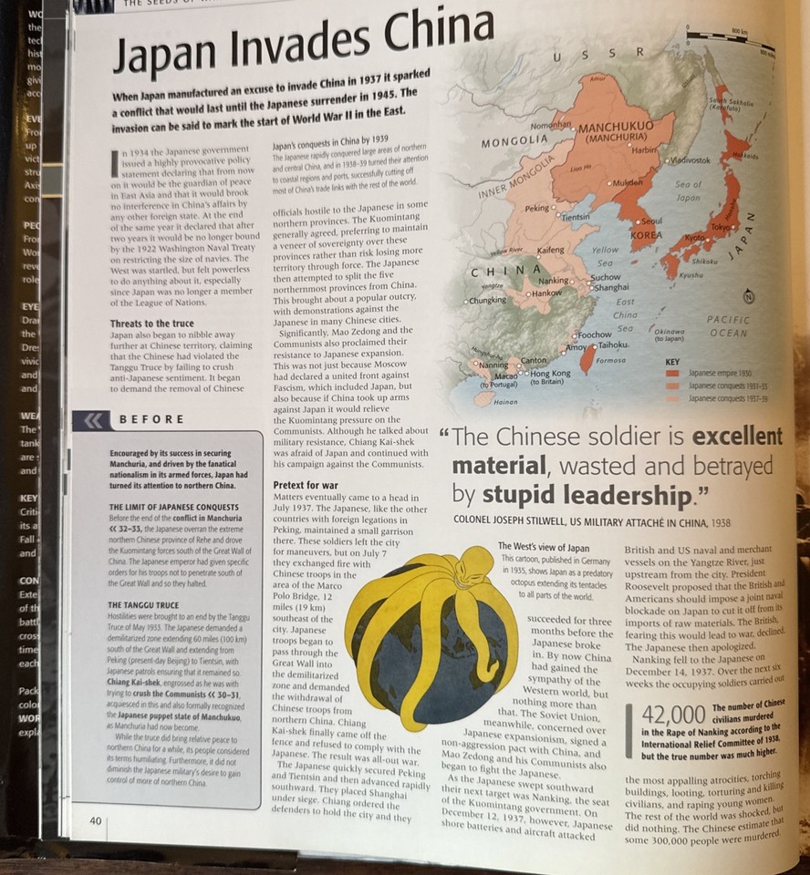 World War II : The Definitive Visual History from Blitzkrieg to the ...