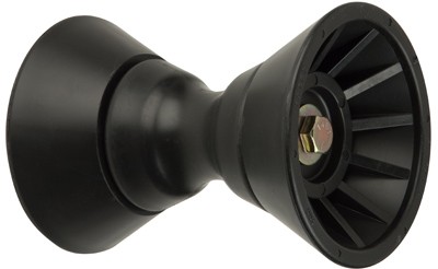 CE Smith 29333 4" Bow Bell Roller Assembly Black TPR | eBay