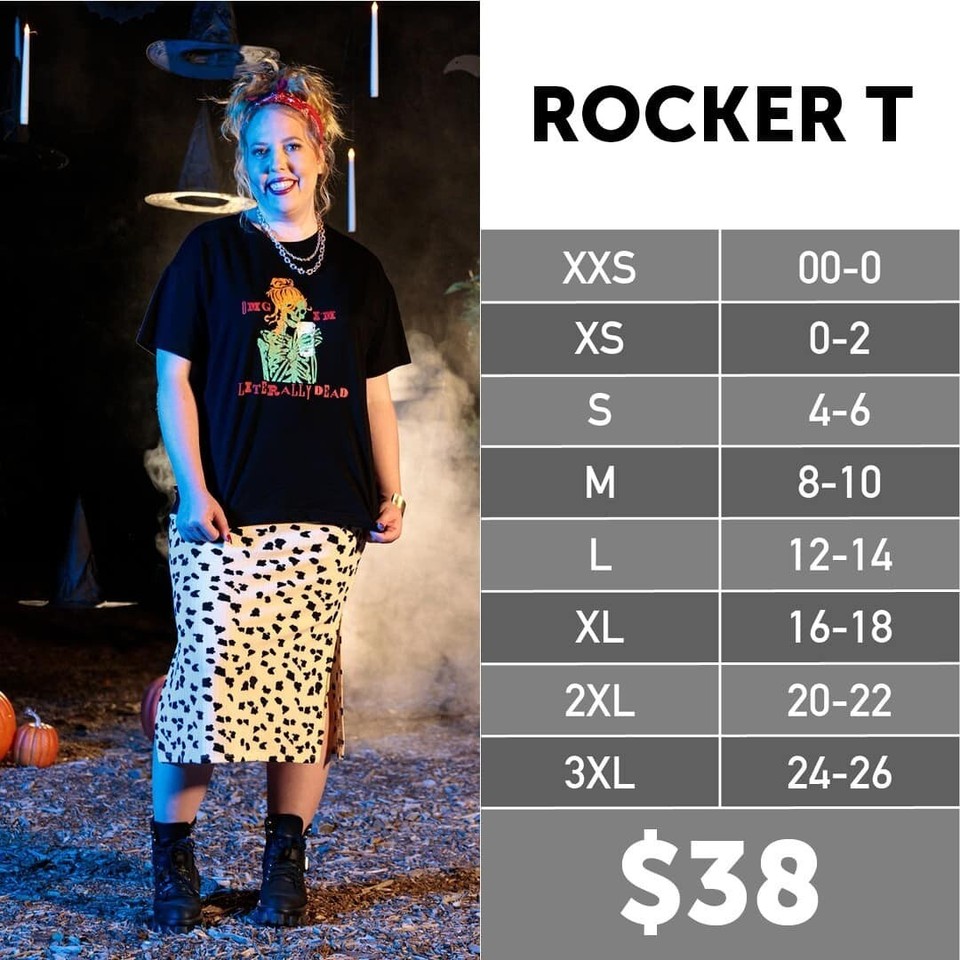 3XL LuLaRoe Rocker T Halloween PUMPKIN WITCH HAT CROWS - Fits 24/26 | eBay