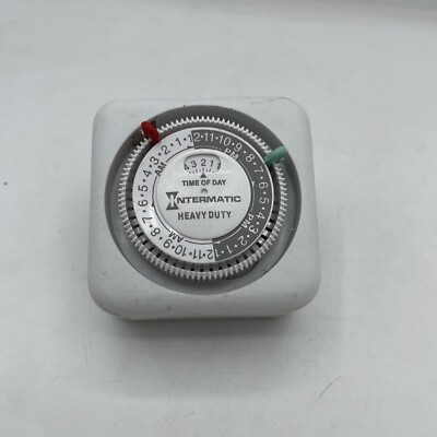 Heavy Duty 24 Hour Mechanical Plug-in Timer Intermatic TN311 15 Amp | eBay