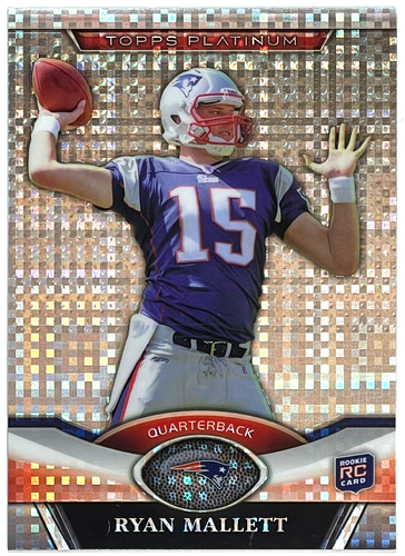 2011 Topps Platinum X-Fractor Ryan Mallet SP RC #136 Arkansas ...