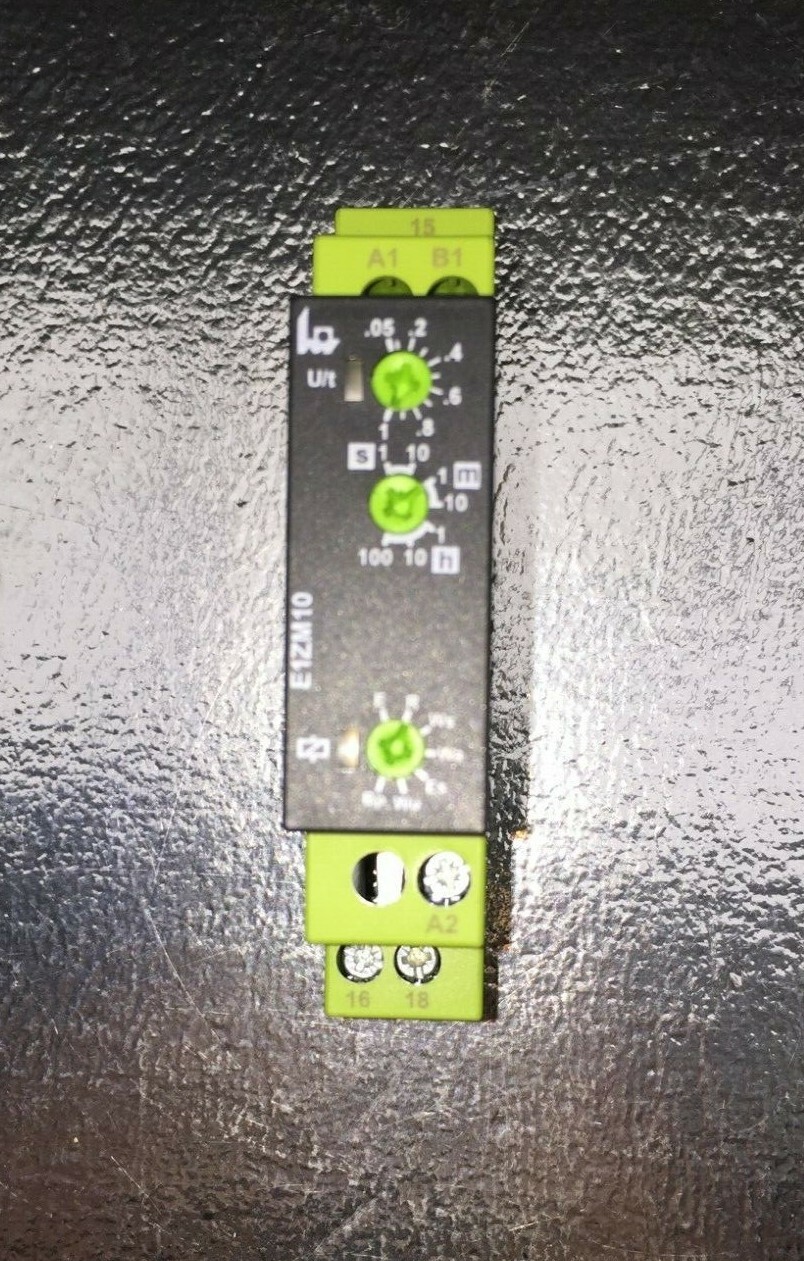 Tele Timer Relay 24 - 240v Part No. E1ZM10 for sale online | eBay