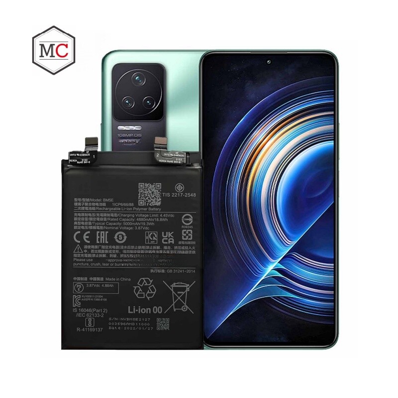New Replacement 5000mAh Phone Battery BM5E For Xiaomi K50 Pro ...