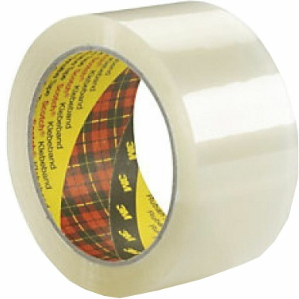 6 Rolls Of Clear SCOTCH 3M Tape 48mm Metres Parcel Packing Postal for ...