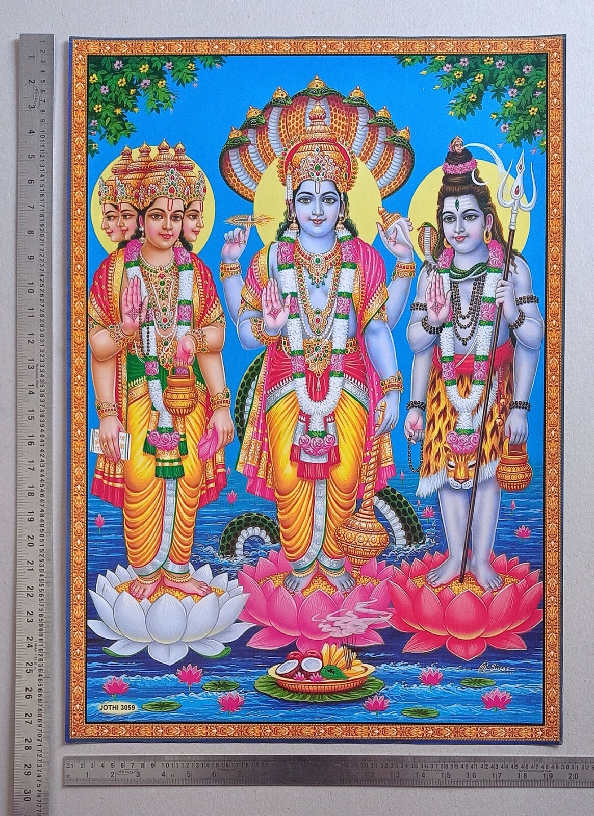 Lord Brahma Vishnu Shiva Wallpaper