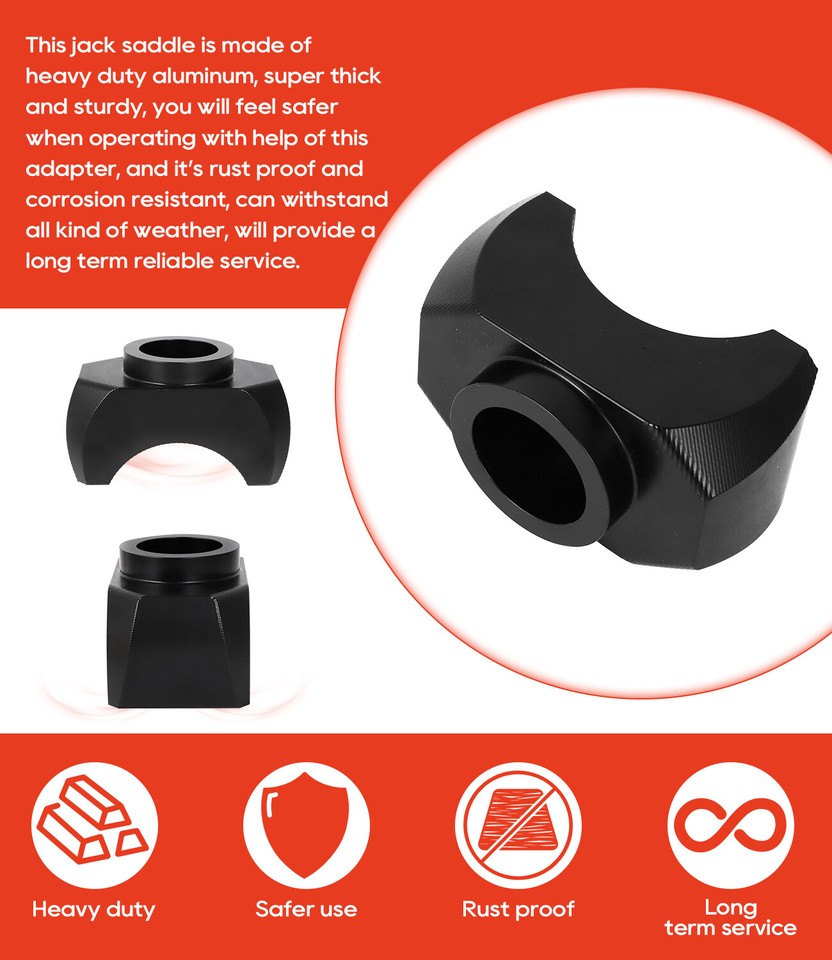 Universal Bottle Jack / Floor Jack Axle Adapter Lifting Saddle For Car ...