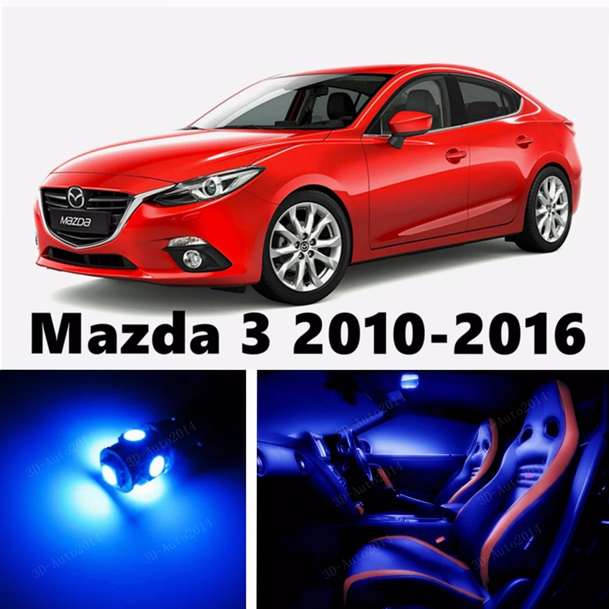 Mazda 3 Hatchback Modified Interior