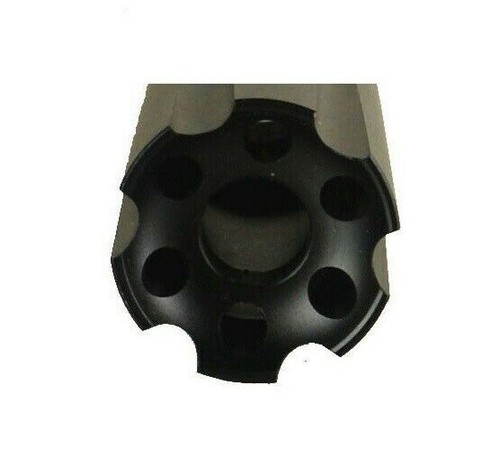 9mm 1/2x36 Linear Compensator Muzzle Brake 4.5" Aluminum For Bolt ...