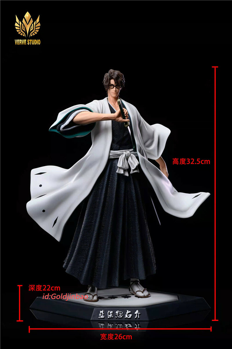 Verve Studio Bleach 1/6 Scale Aizen Sousuke Resin Model Painted In ...