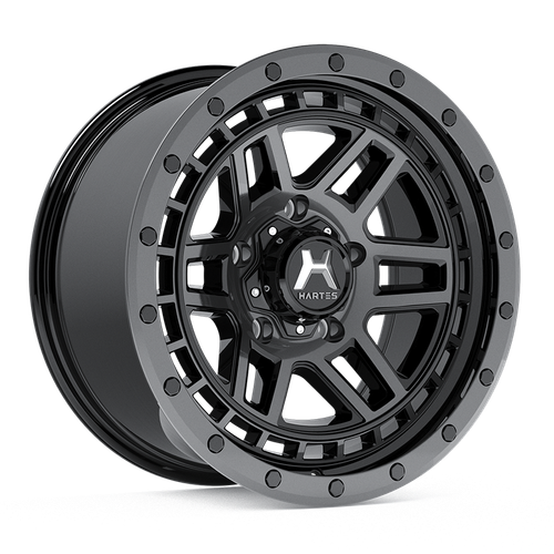 WESROCK Wheels Rim BT-26 17x8.5 5x150 ET-6 110.1CB Black/Machined Face ...