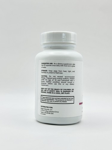 Bright Naturals Thyroid Renew (60 Capsules) Adrenal Support Supplement ...