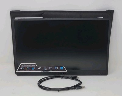ASUS ZenScreen MB165B 15.6 in Portable 1080 LED USB Monitor Black ...