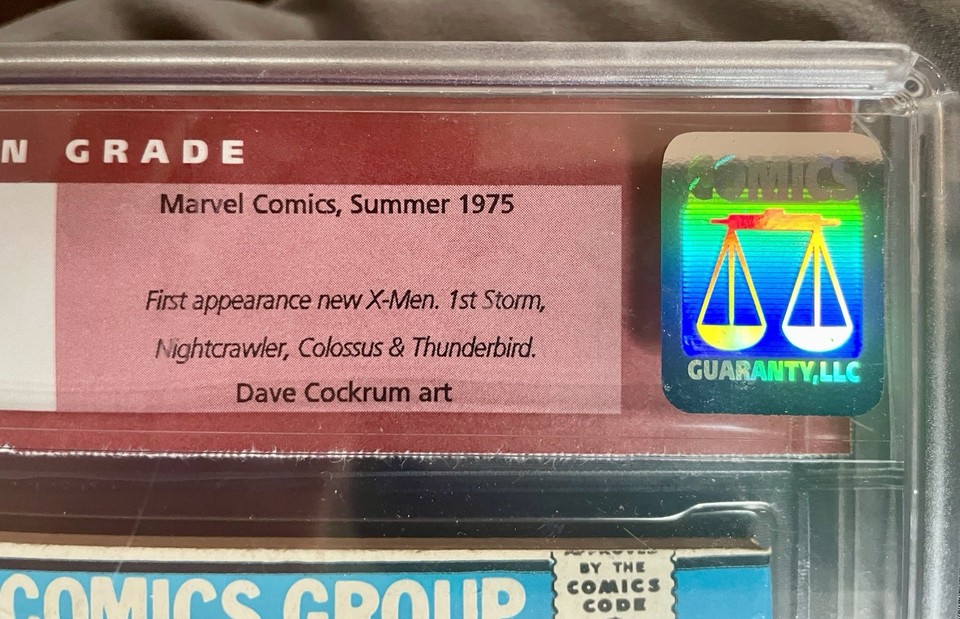 1975 Marvel Comics Giant Size X-Men #1 1st Nightcrawler, Storm ...