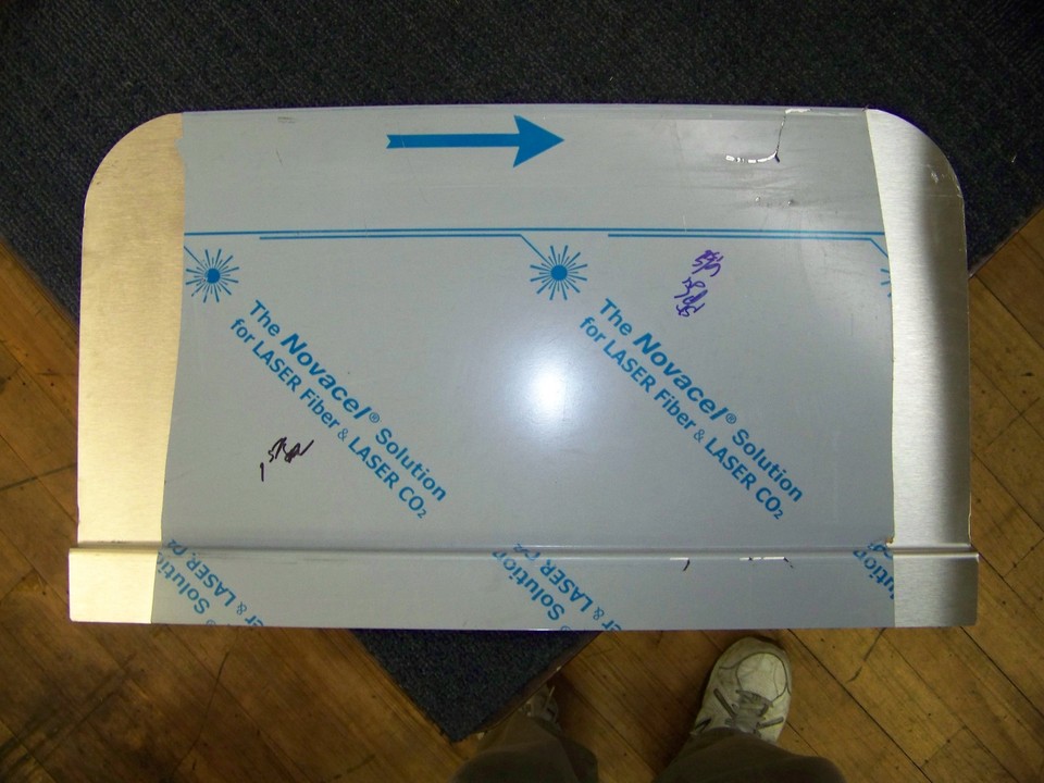 Novacel Solution for Laser Fiber & Laser CO2 Stainless Steel 24 1/4" X ...