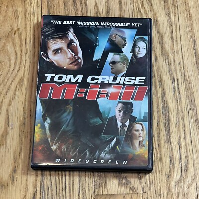 Mission Impossible 3 (DVD) (Widescreen) (VG) (W/Case) 97363398745| eBay