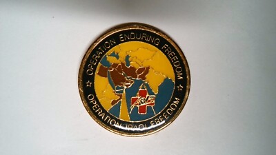 CHALLENGE COIN TACTICAL AERO MEDICAL UNIT 379TH EAES OPERATION IRAQI ...
