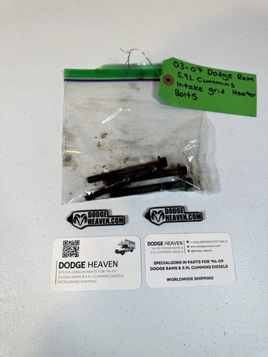2003-2007 Dodge Ram 2500 3500 5.9l Cummins Grid Heater Intake Horn ...