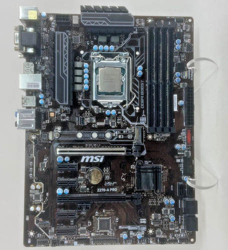 MSI Z270-A Pro DDR4 Boost Motherboard Intel Core i3-7100 | eBay