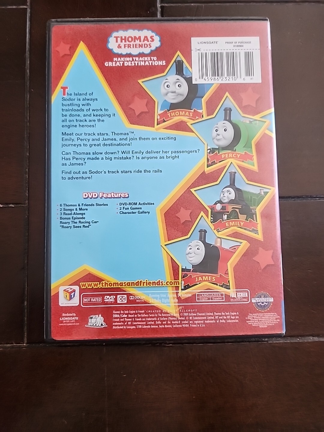 Thomas Friends - Track Stars (DVD, 2007) 45986232106 | eBay