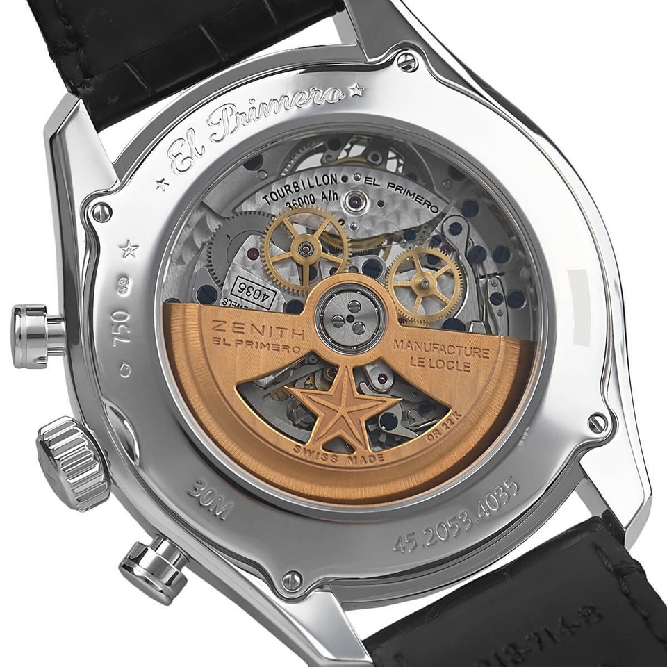 zenith El Primero Tourbillon 45.2053.4035 watch men TO01171 | eBay