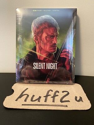 Silent Night Steelbook (4K UHD + Blu Ray + Digital) Walmart Exclusive ...