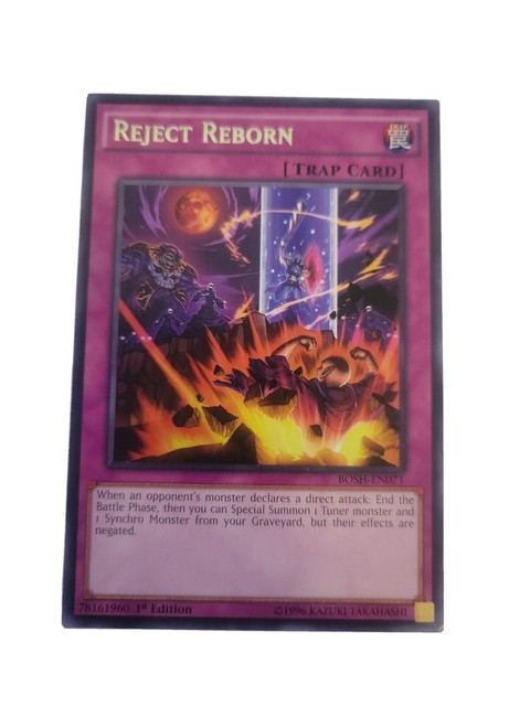 Yu-Gi-Oh! TCG Reject Reborn Breakers of Shadow BOSH-EN071 1st Edition ...