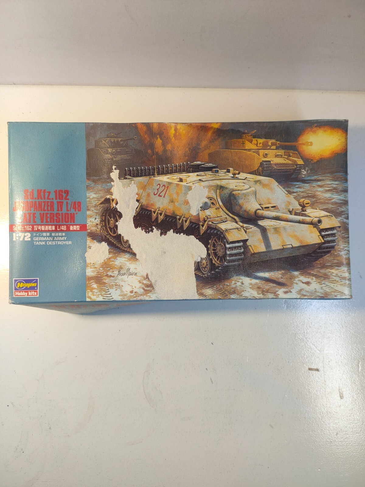 Hasegawa 31151 1/72 WWII Sd.Kfz.162 Jagdpanzer IV L/48 Late Version ...