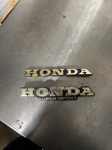 Honda Badges Name Plate Badge Super Sport CB CB750 | eBay Australia