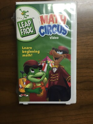 Leap Frog Math Circus VHS, New | eBay